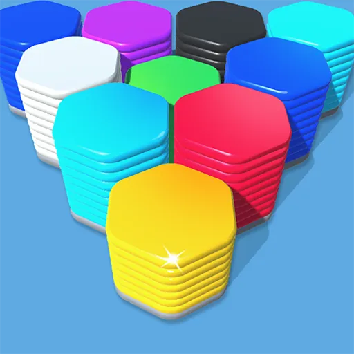 Pocket Colors 3D-Puzzle Stack - Games