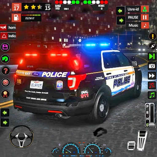 Police Car Driving Cop Chase - Games