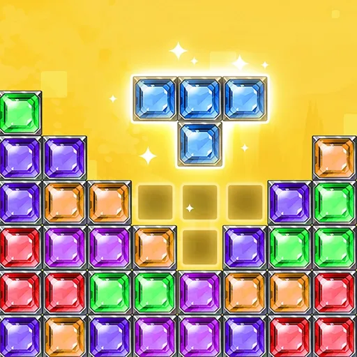 Diamond Tetris Puzzle Block - Games