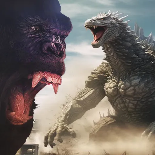 Angry King Kong vs Godzilla 3D - Games