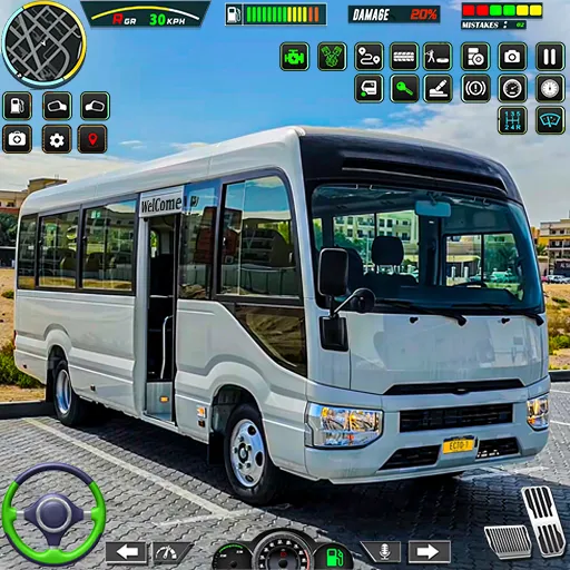 US Offroad Minibus Driving 3D - Games