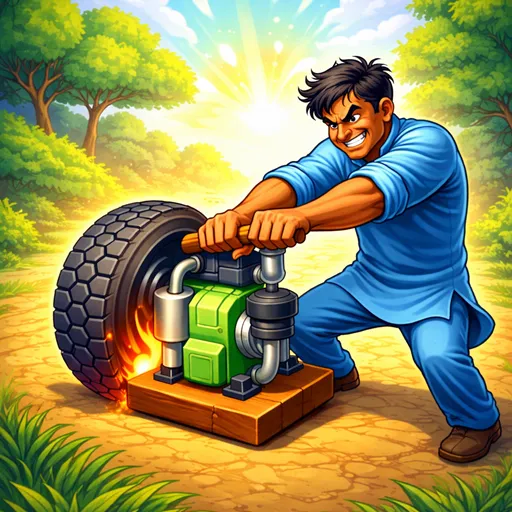 Indian Tire Launcher - Games