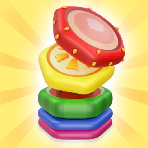 Fruitagon: Stack Sort - Games