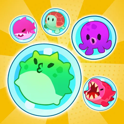 Fish Merge Master: Ball Drop - Games