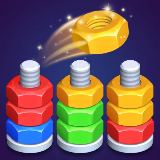 Nuts Color Sort - Screw Puzzle - Games