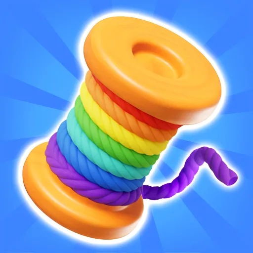 Knit Madness - Wool Color Sort - Games