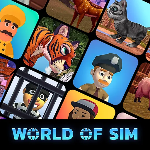 Worlds of Sim: Play Together - Games