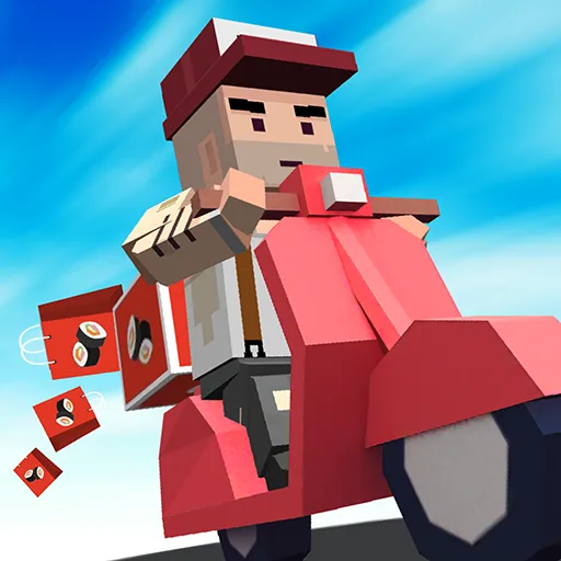 Moto Rider Speedy Courier - Simulation Game - Games