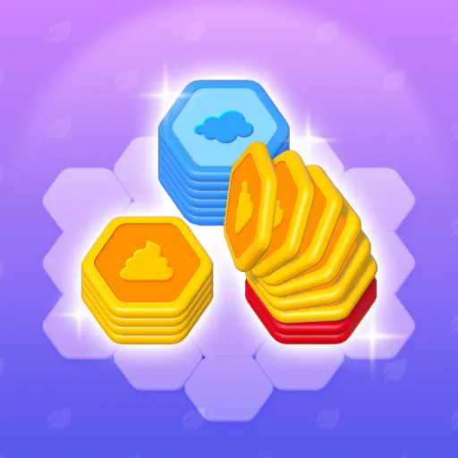 Hexa Stack: Color Hexagon Sort - Games
