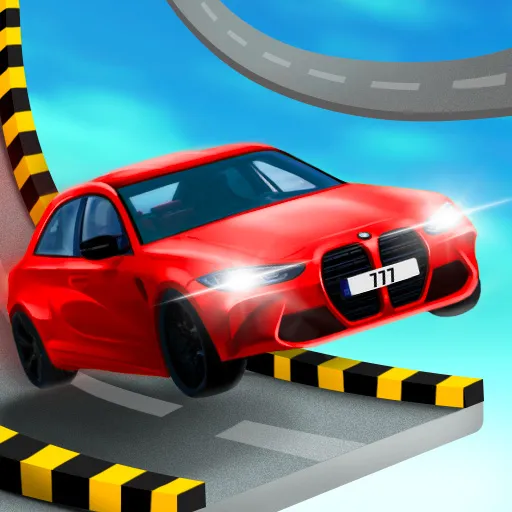 Car Crash Stunt ramp: Spusk 3D - Games