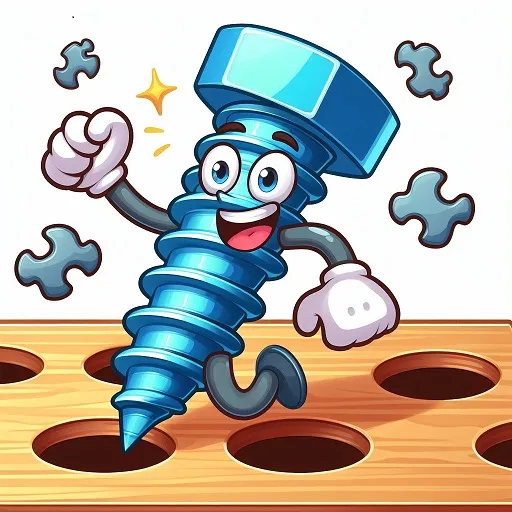 Unscrew Nuts And Bolts Puzzle - Games