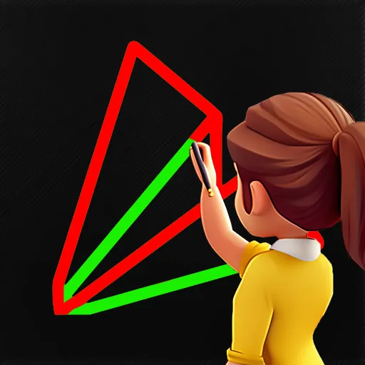 One Line Drawing - Brain Test - Games