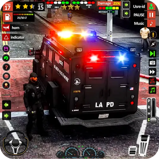 US Police Car Chase Game 2024 - Games
