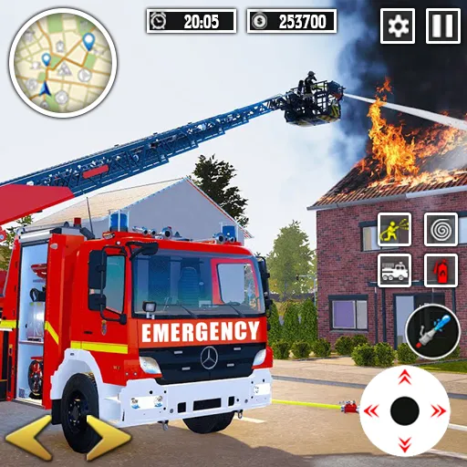 Firefighter- Fire Truck Game - Games