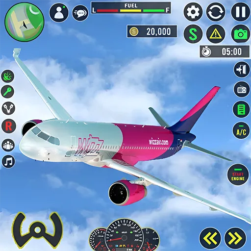 Real Airplane Flight Game 3D - Games