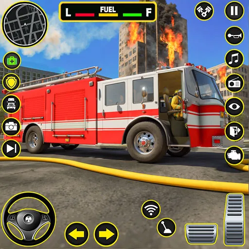 Fire Truck Firefighter Rescue - Games