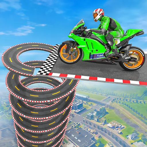 Bike Impossible Tracks Race: 3D Motorcycle Stunts - Games