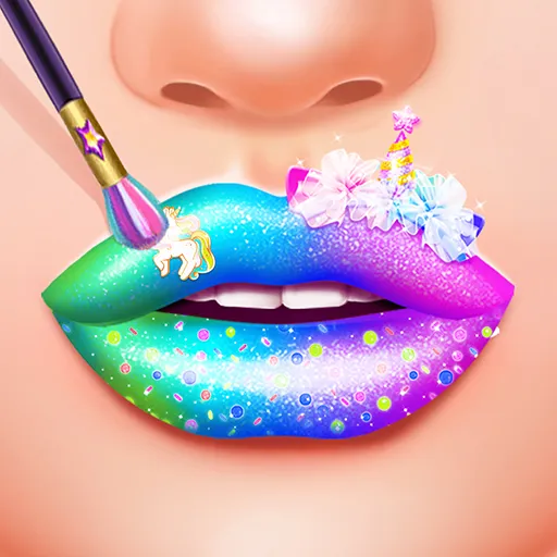 Lip Art DIY Makeover Games - Games