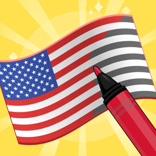 Flag Painting ASMR Color - Games