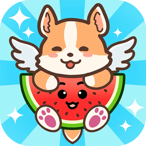 Corgi Drop: Watermelon Merge - Games