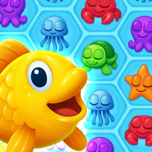 Gold Fish Hexa Blast! - Games