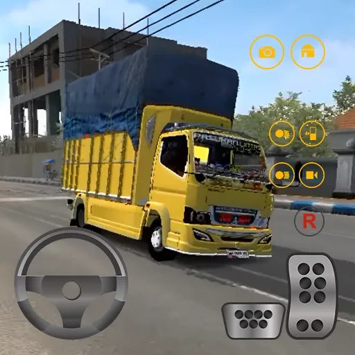 Truck Oleng Canter Offline - Games