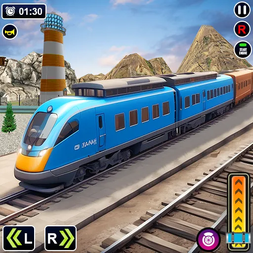Train Driving Locomotive Games - Games