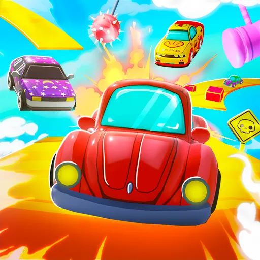 Stumble cars: Multiplayer Race - Games