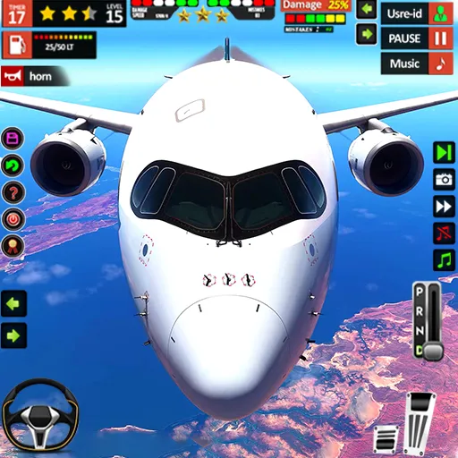 US Airplane Flight Game Sim 3d - Games