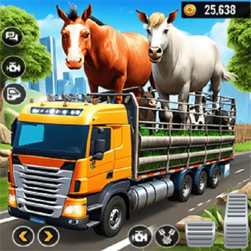 Wild Animals Truck Transporter - Games