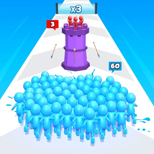 Mob Run Count Stickman Games - Games