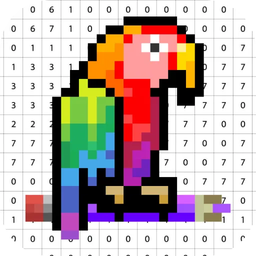Tap Color by Number: Pixel Art - Games