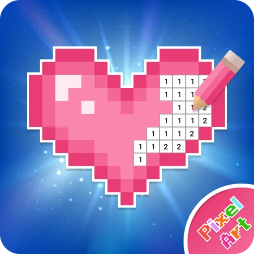 Pixel color - Color by number - Games