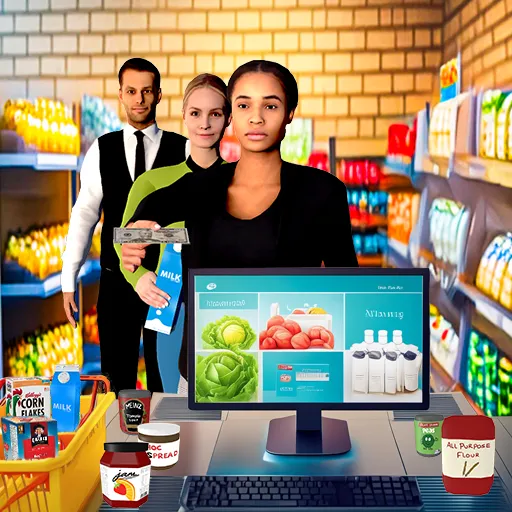 Supermarket Store Manager Game - Games