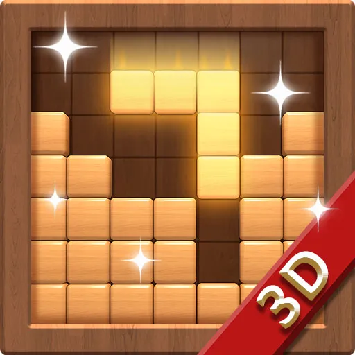 Wood Merge - Block 3D - Games