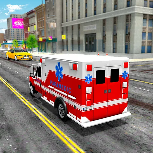 US Emergency Ambulance Game 3D - Games
