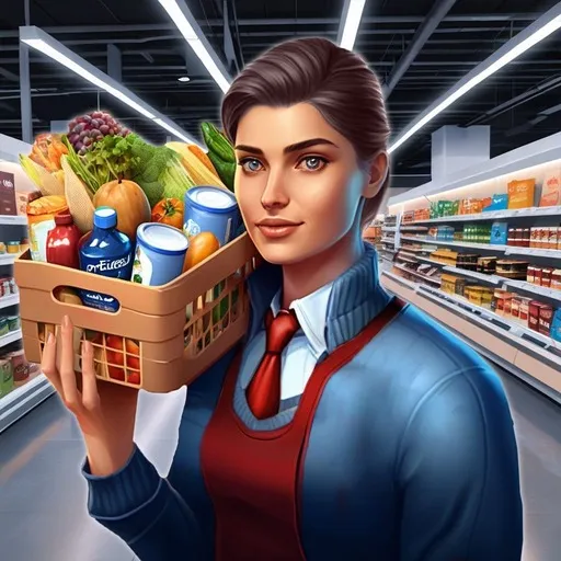 Supermarket Cashier Manager - Games