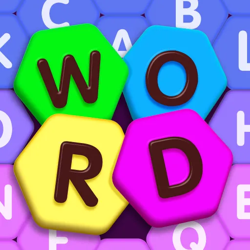 Hexa Word: Hexagon Word Block - Games