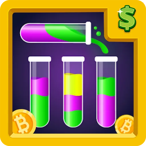 Water sort - earn money! - Games