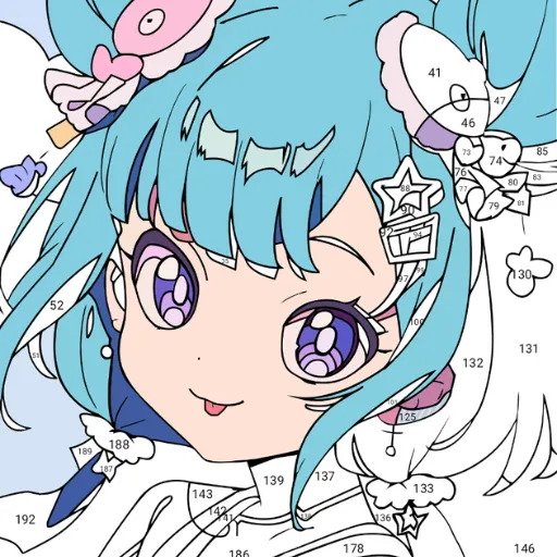 Sprunki Coloring by Number - Games