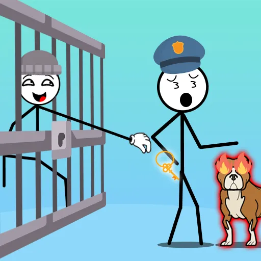 Thief Stickman: Puzzle Game - Games