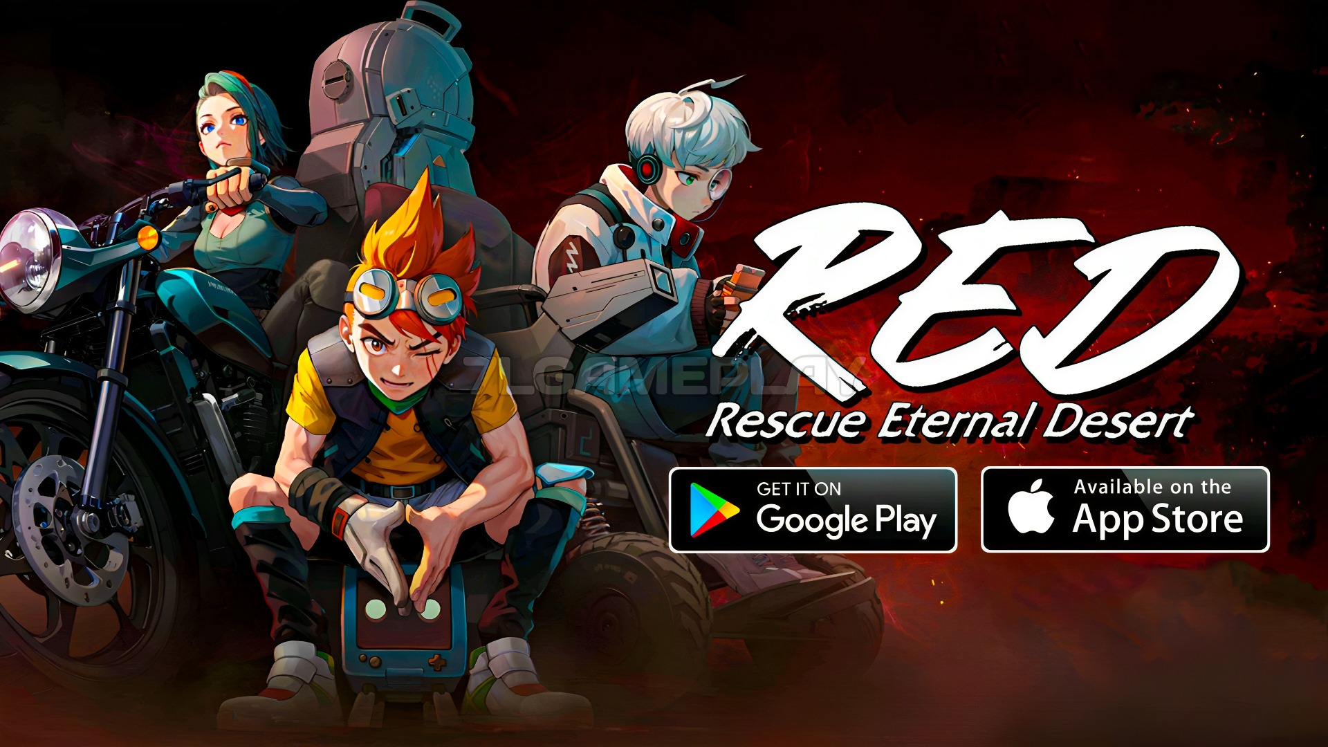 Red Desert - SF Idle Game - Games