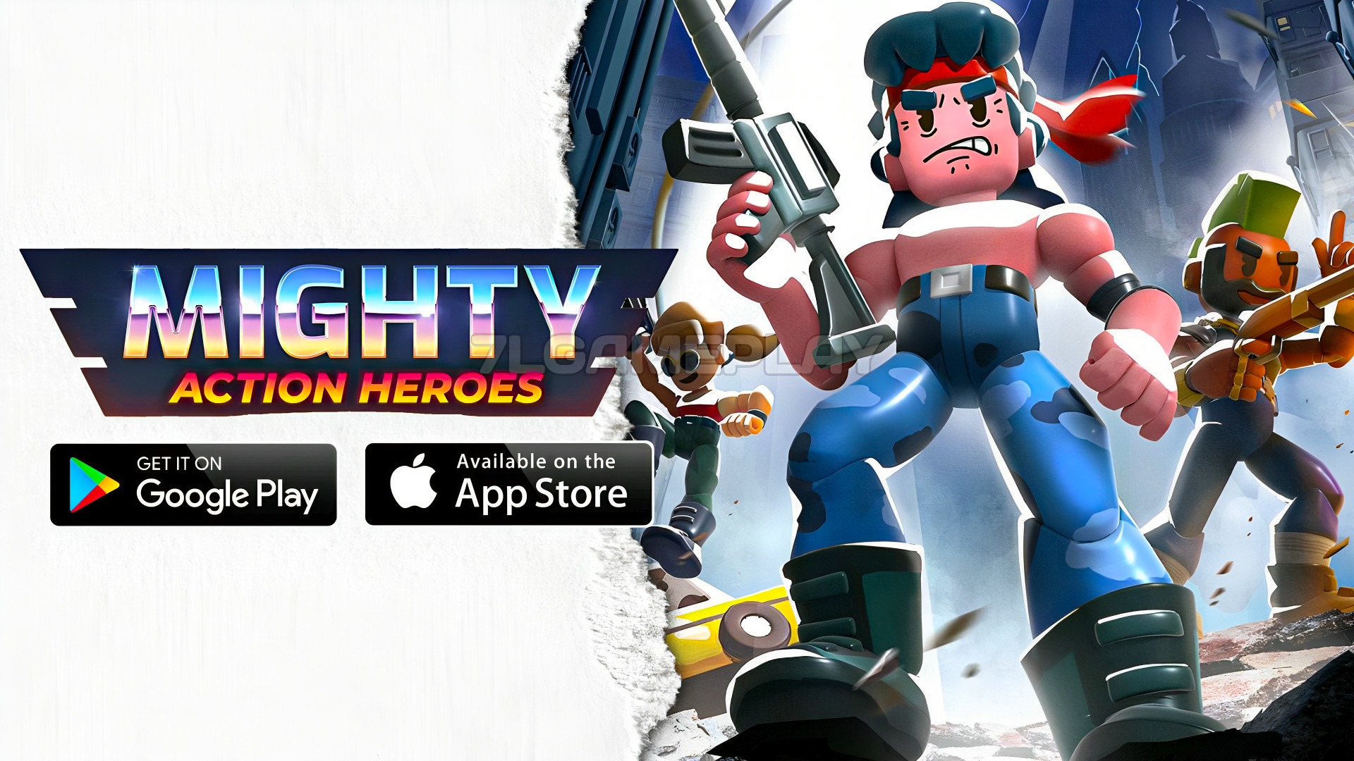 Mighty Action Heroes - Games