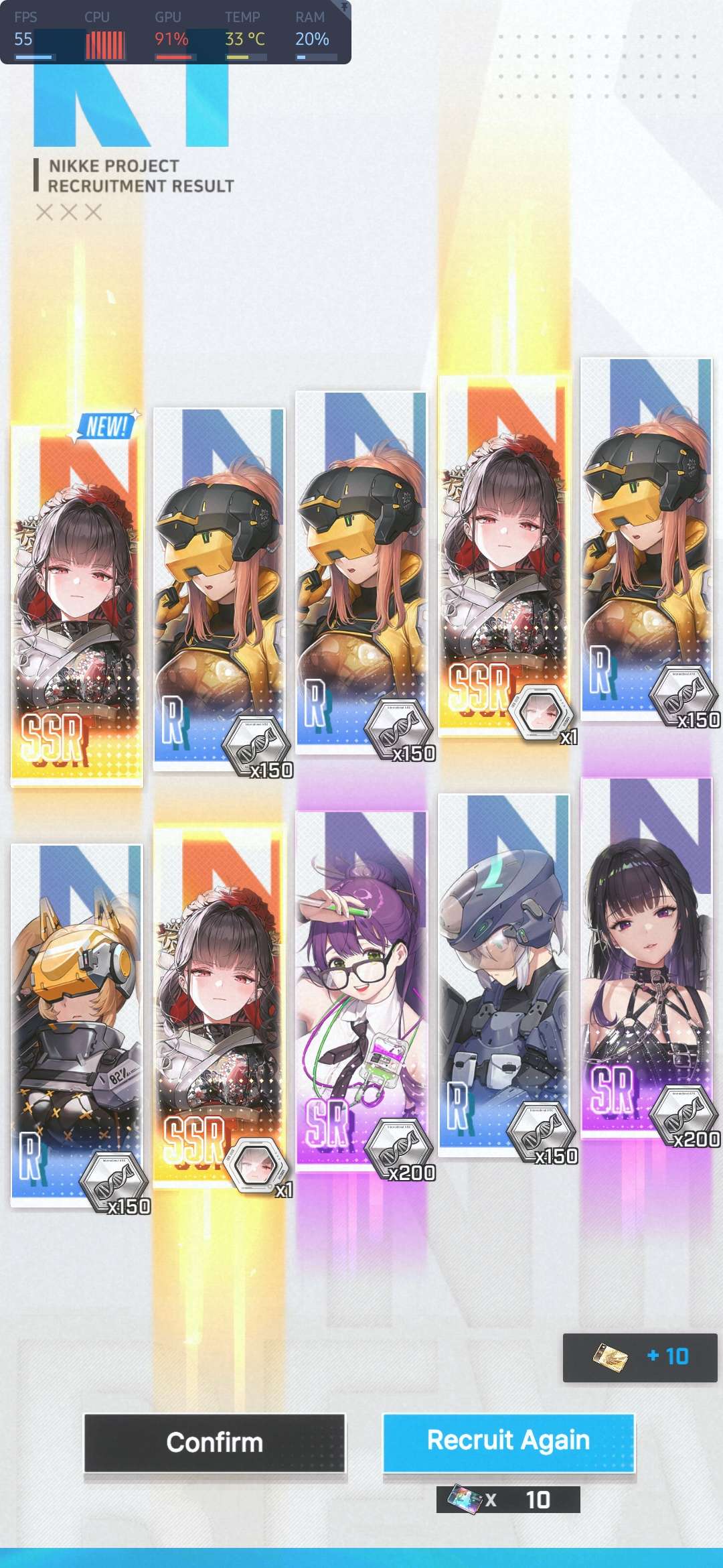 nikke characters & nikke goddess of victory best c