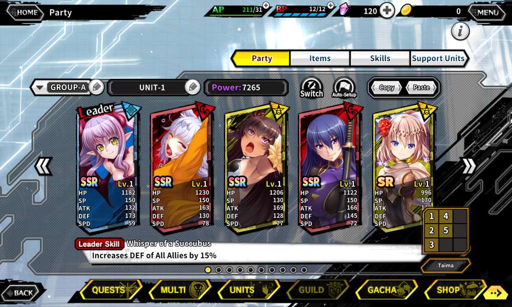 Taimanin RPG Extasy - Games